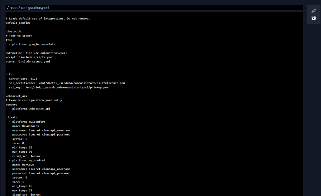 Lennox Setup | Innovo Wiki